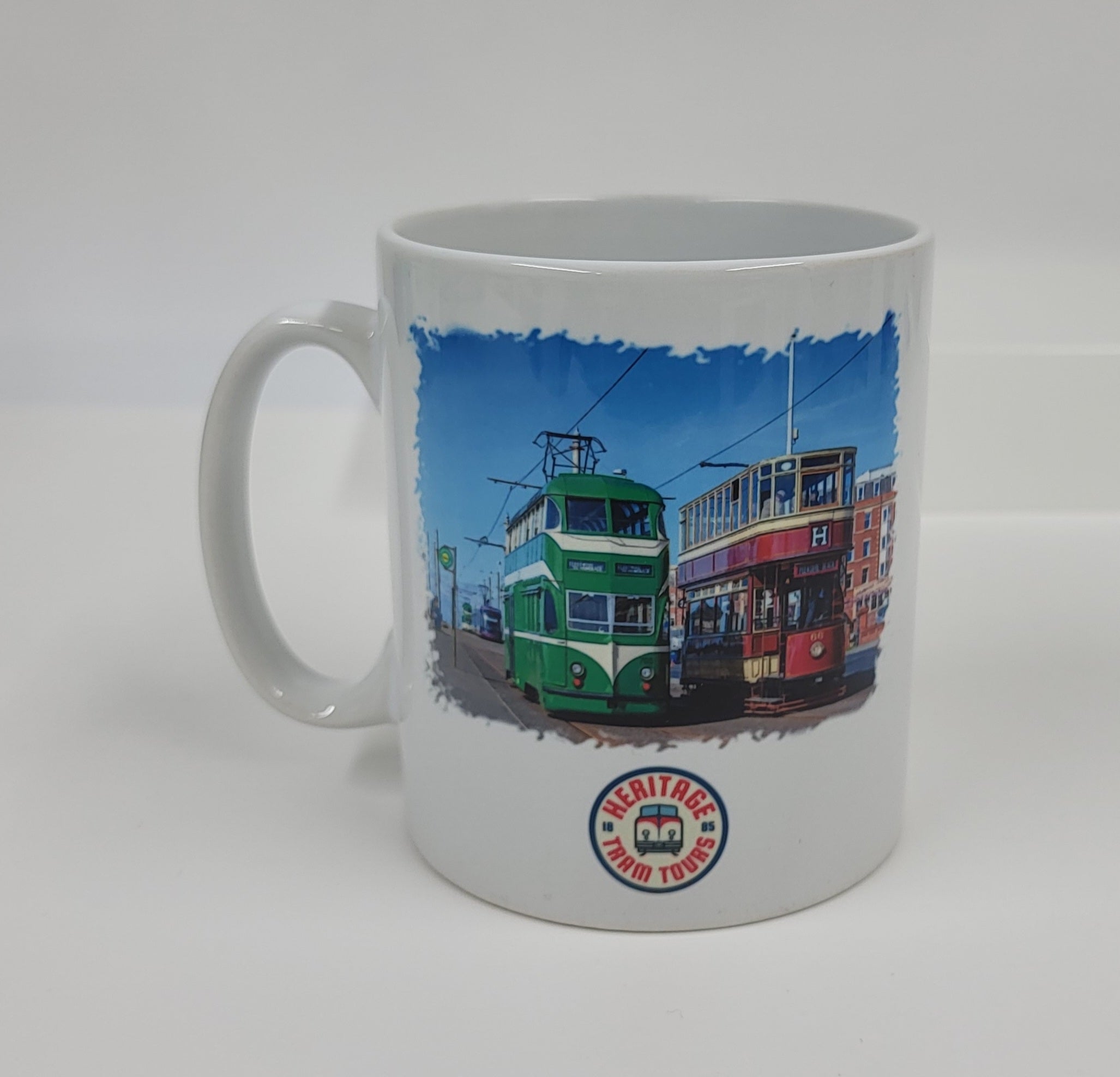 Mug - with heritage trams | Blackpool Heritage Tram Tours